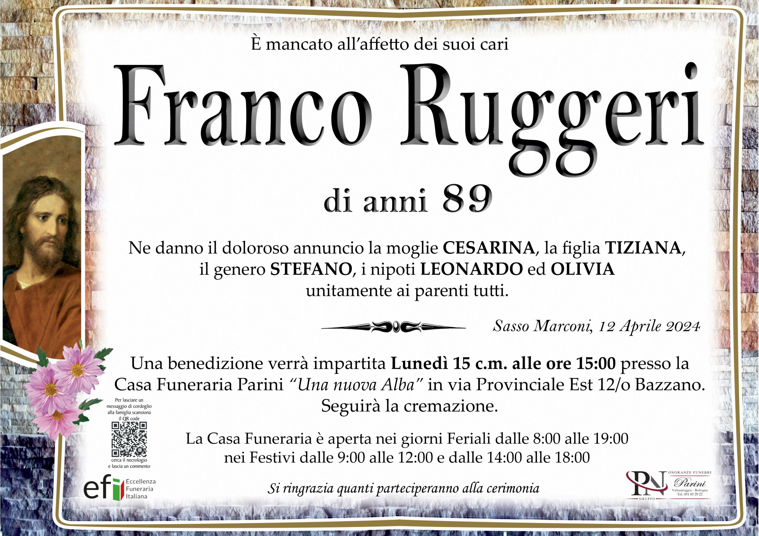 Franco Ruggeri - Onoranze Funebri Parini