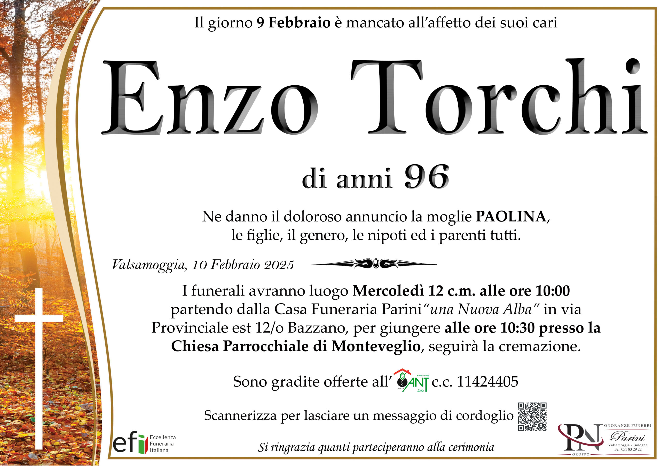 Enzo Torchi - Onoranze Funebri Parini